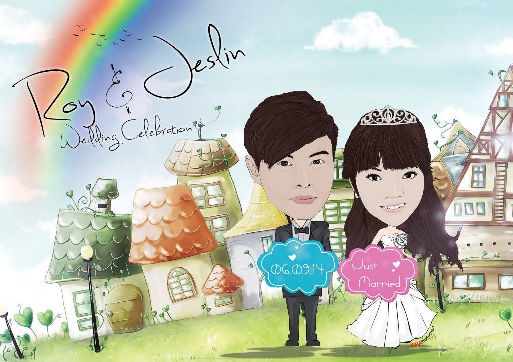 Wedding Cartoon Animation - Best in Singapore Since 2007